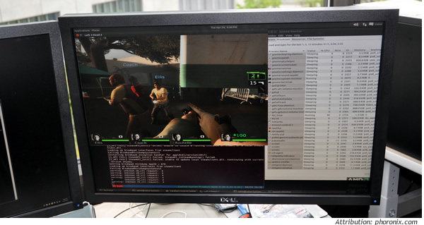 Valve: L4D2 runs 20% faster on Ubuntu than Windows 7 | TechSpot